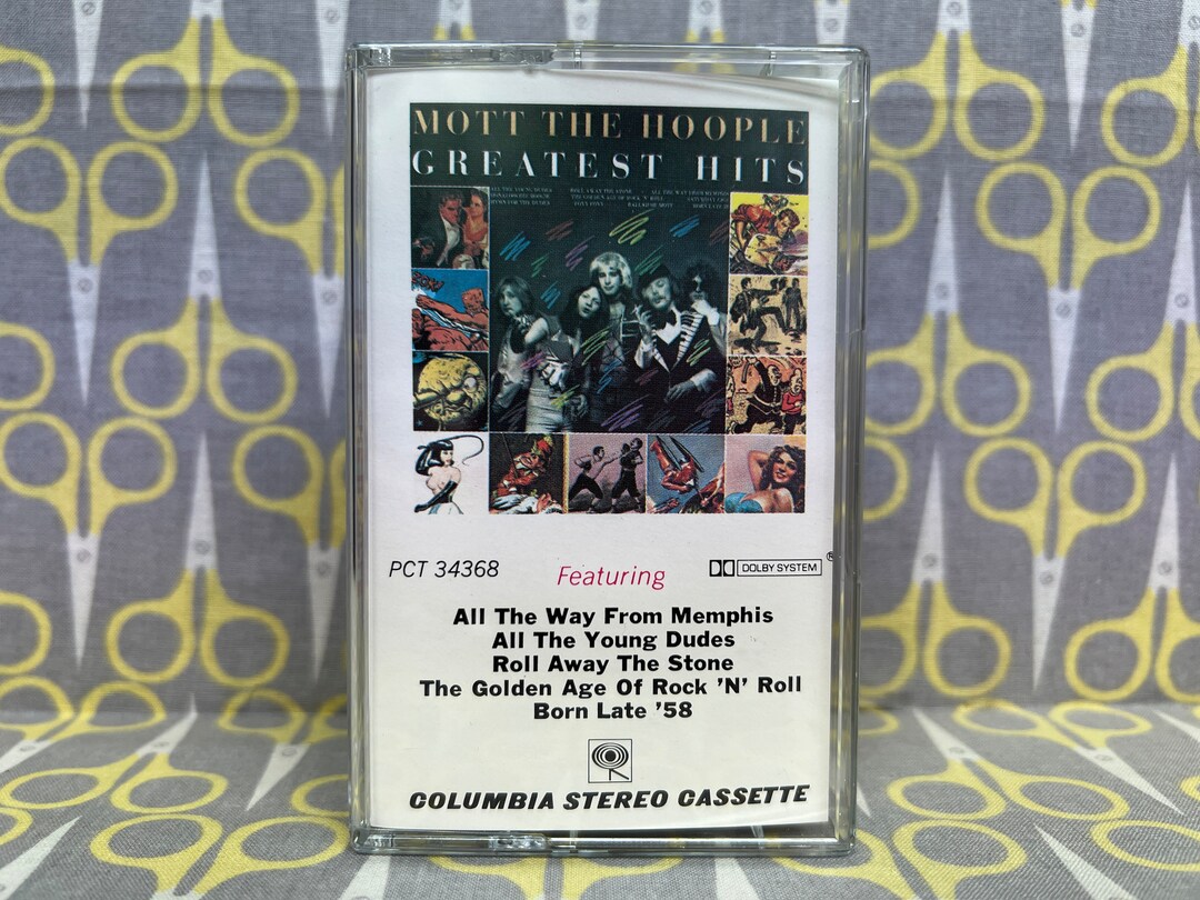 Mott the Hoople Greatest Hits by Mott the Hoople Cassette Tape Vintage ...