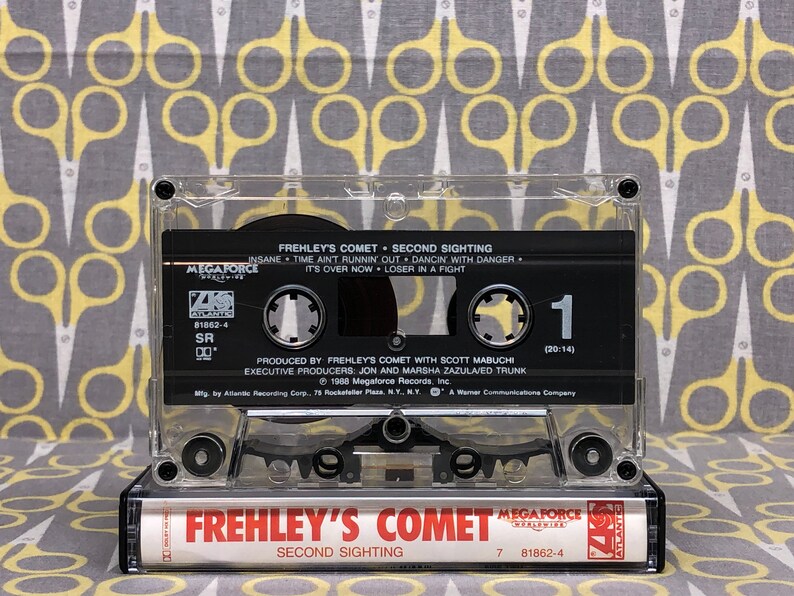 Second Sighting by Frehley's Comet Cassette Tape Vintage Music - Etsy