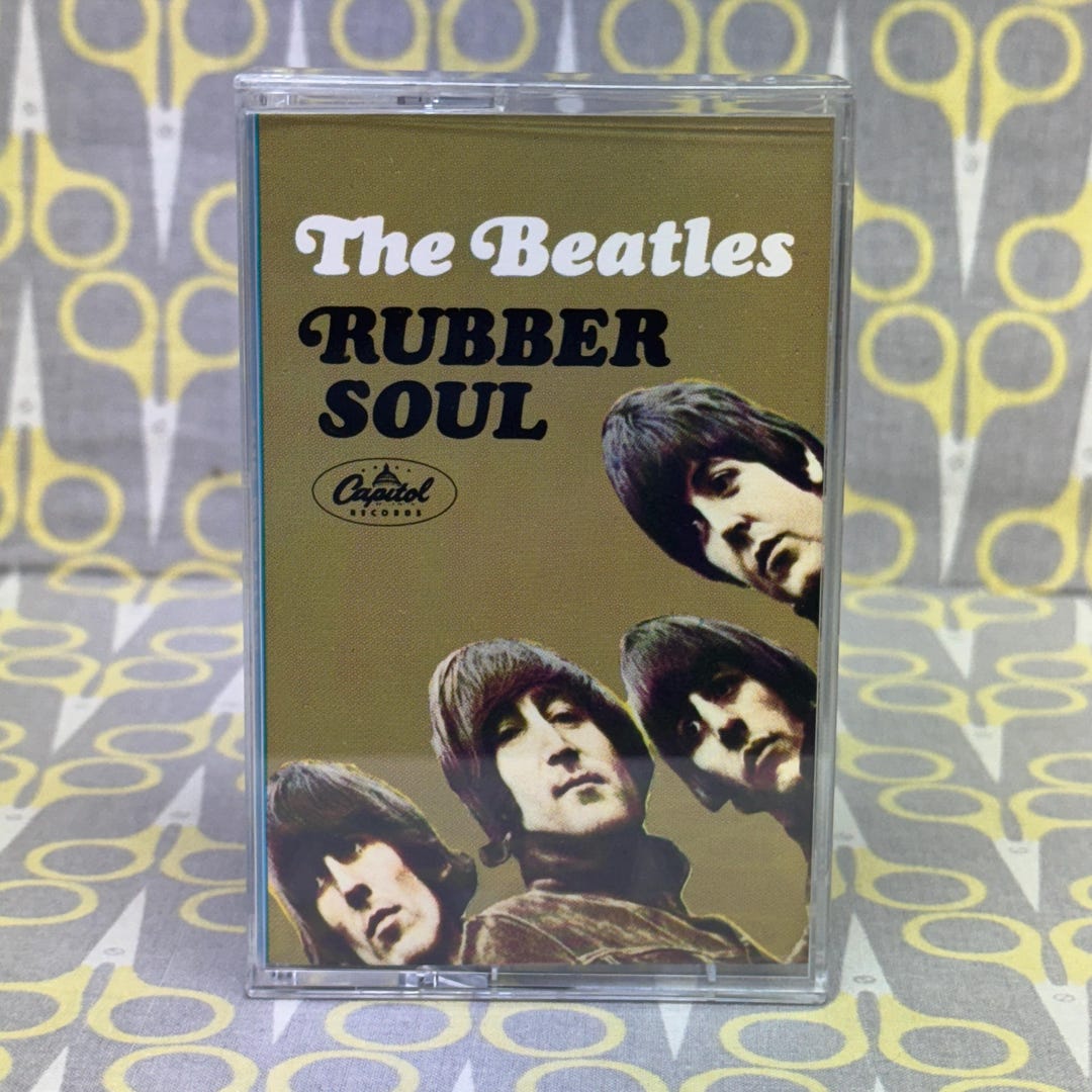 Rubber Soul by the Beatles Cassette Tape Rock - Etsy