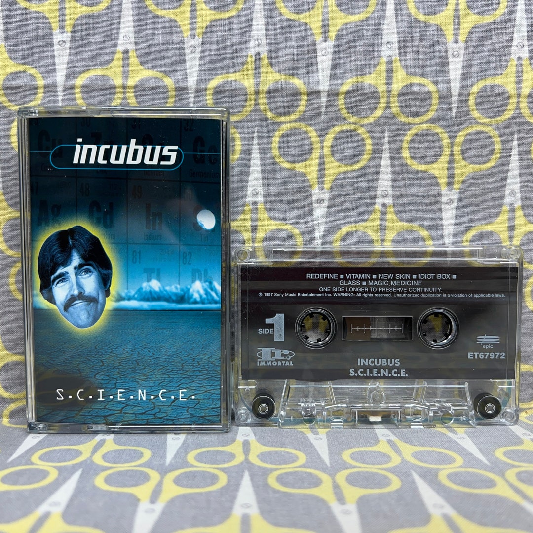 SCIENCE by Incubus Cassette Tape Vintage Music - Etsy