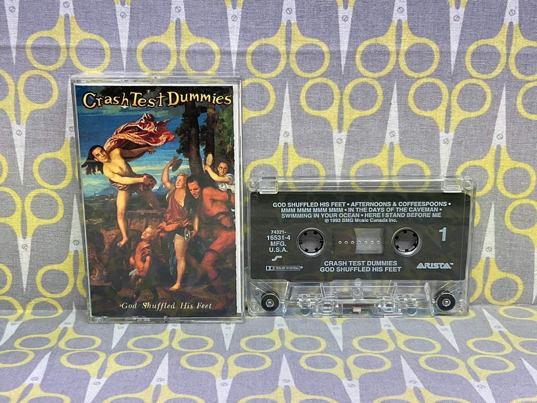 God Shuffled His Feet by the Crash Test Dummies Cassette Tape - Etsy
