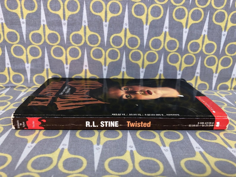 Twisted by RL Stine paperback book vintage | Etsy