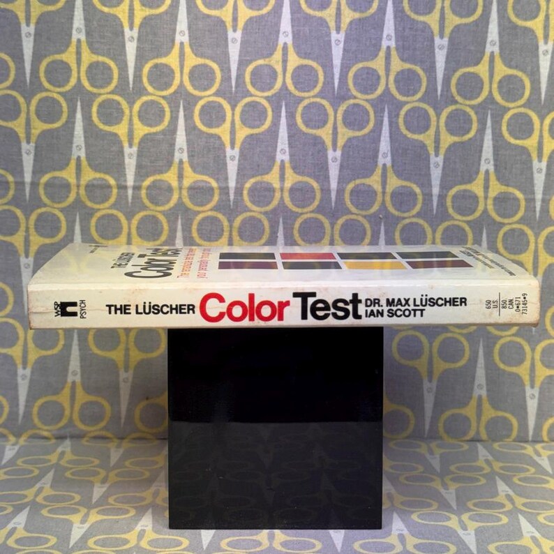 The Luscher Color Test by Dr. Max Luscher and Ian Scott — Paperback ...