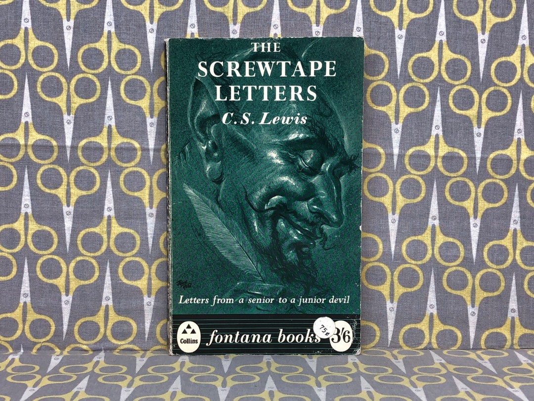 The Screwtape Letters by CS Lewis Paperback Book Vintage - Etsy