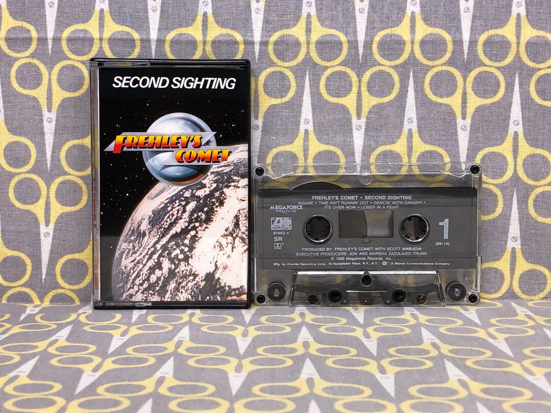 Second Sighting by Frehley's Comet Cassette Tape Vintage - Etsy