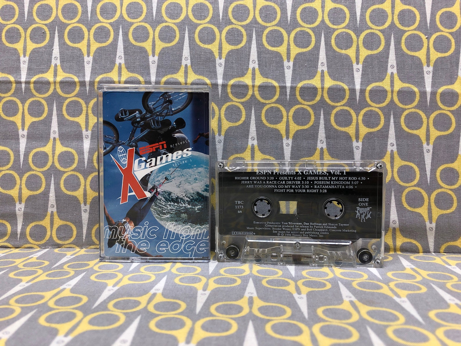 ESPN Presents X Games Volume 1 Music From the Edge Cassette - Etsy Denmark