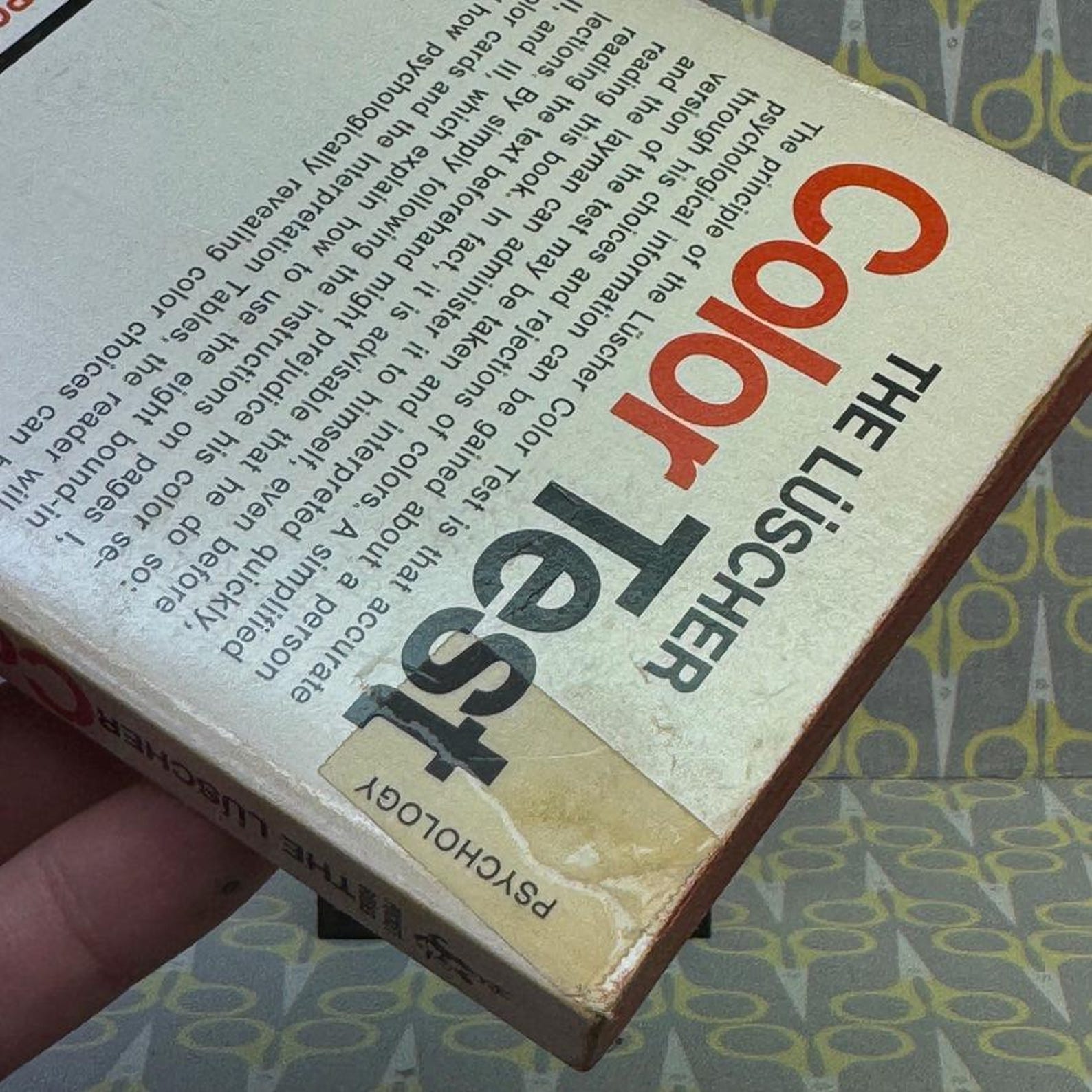 The Luscher Color Test by Dr. Max Luscher and Ian Scott — First Pocket ...
