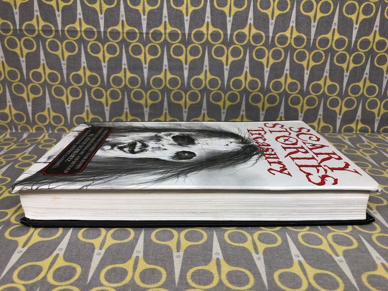Scary Stories Treasury by Alvin Schwartz Hardcover Book Scary | Etsy