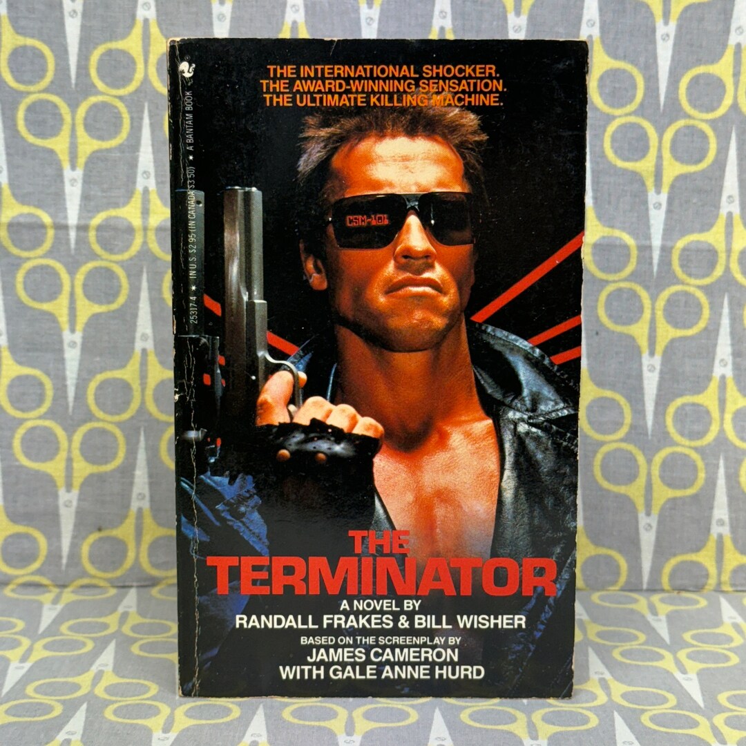 The Terminator by Randall Frakes Paperback Book Movie Novel Vintage ...