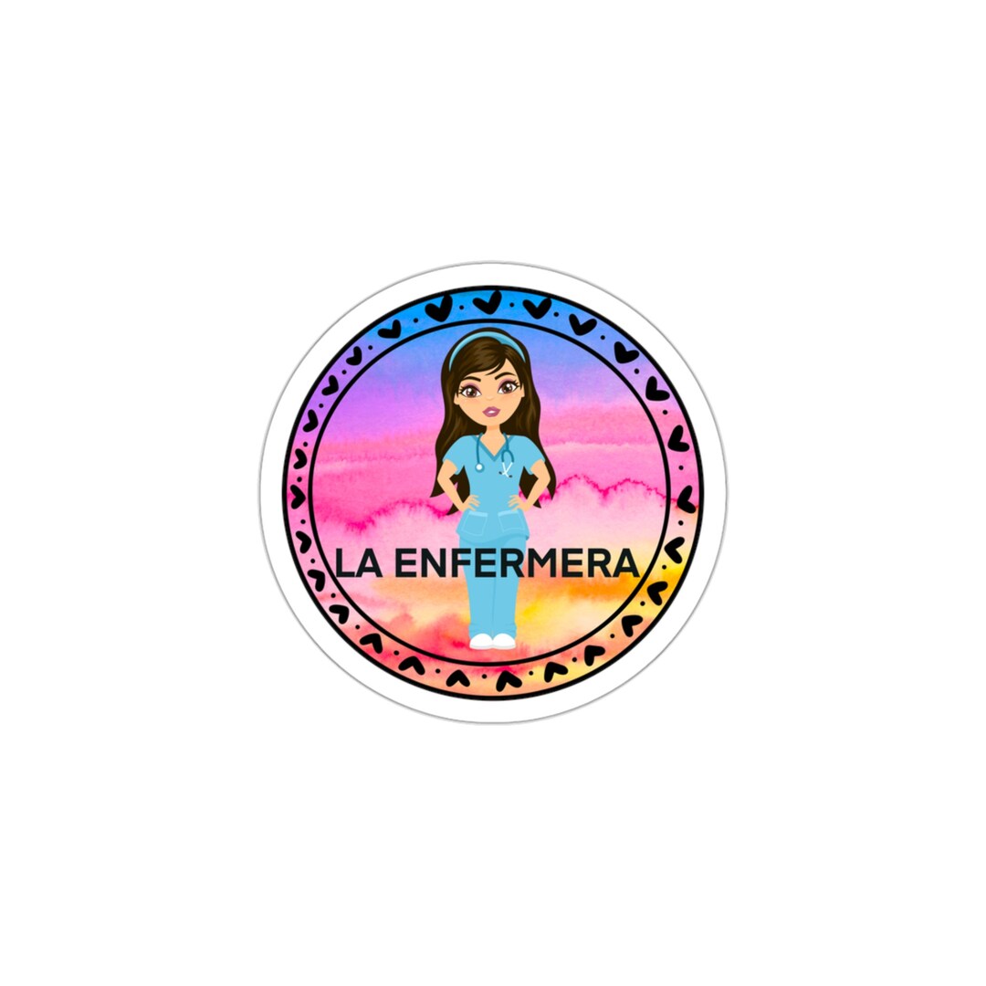 LA ENFERMERA STICKER - Etsy