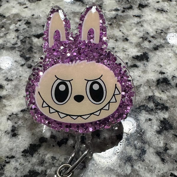 Labubu Badge Reel - Etsy
