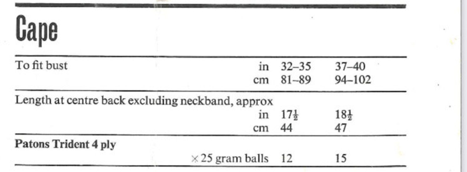 Vintage Knitting Patterns for Bedjacket, Cape and Nightingale 3 ...