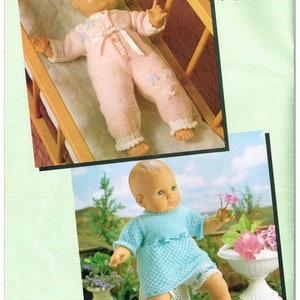 Patons Knitted Dolls Fashions Pattern Booklet F262 - Etsy