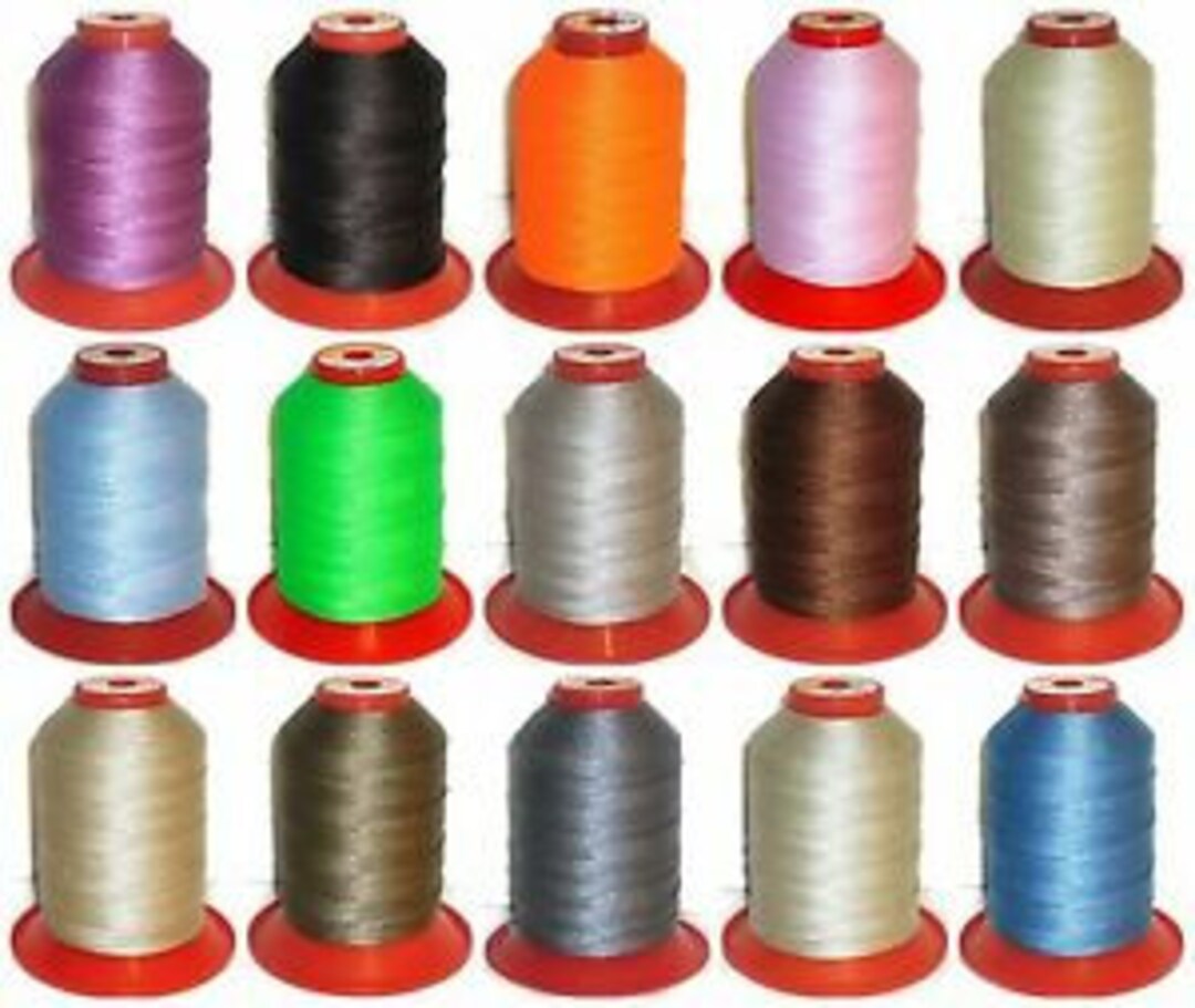 Sewing Thread Polyester (amann Serafil) 1000 Meters Spool Assorted ...