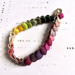 Custom Colour Chunky Leather Chain Link Wrist Phone Strap | Handmade ...