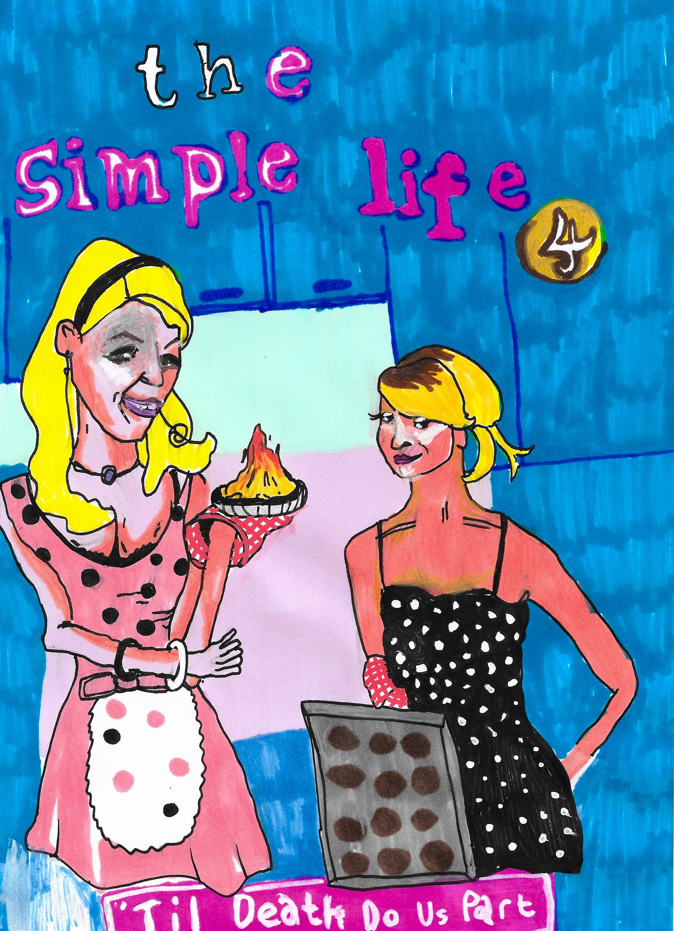 The Simple Life Season 4 Art Print | Etsy