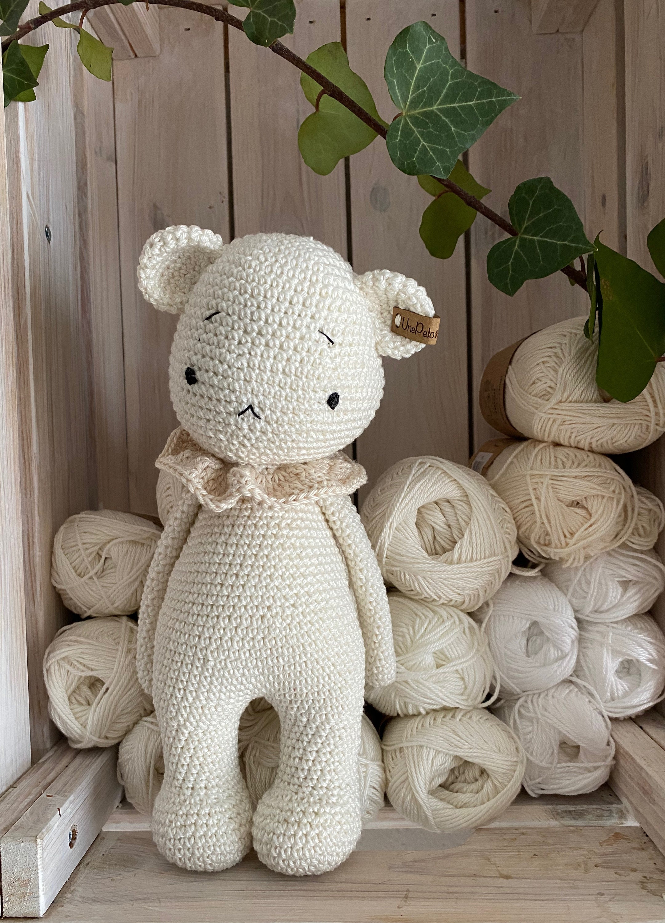 Toys & Games Babyshower gift Plush Teddy Handmade Gift Chubby Bear ...