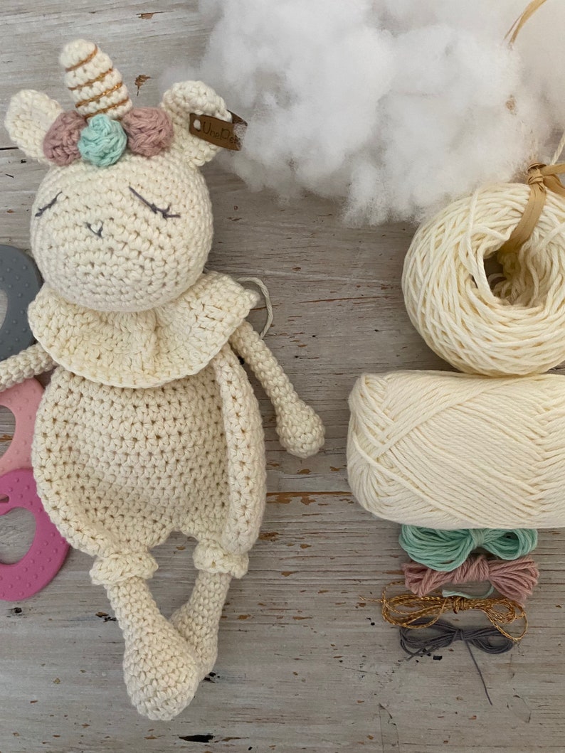 Crochet Pattern Unicorn Alizé a Soft First Blanket Which | Etsy