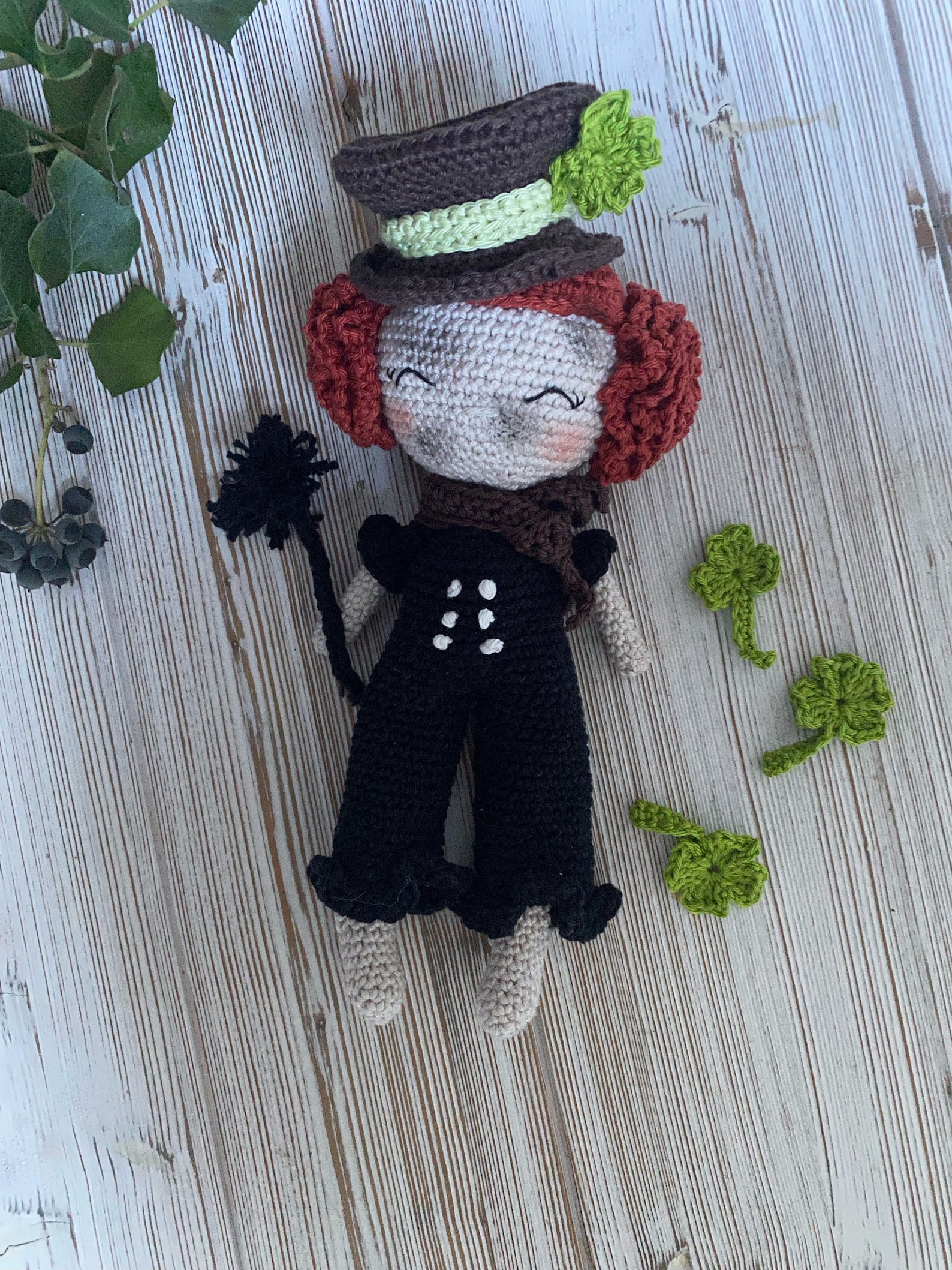 Crochet Pattern Little Chimney Sweeper Bert, a Special Gift for Special ...