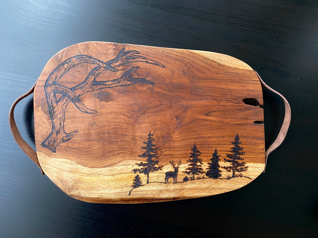 Nature Inspired Cutting Board or Serving Tray - Etsy