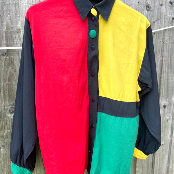 90s Color Block - Etsy