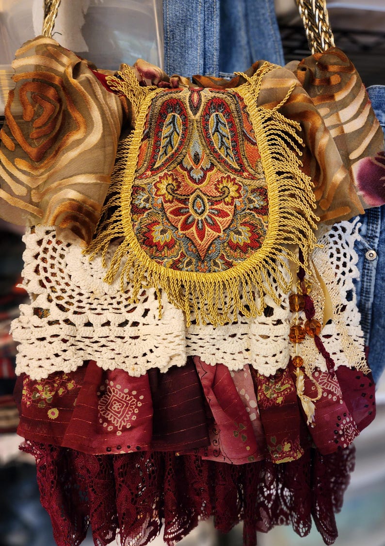 Gorgeous Boho Purse for Fall - Etsy