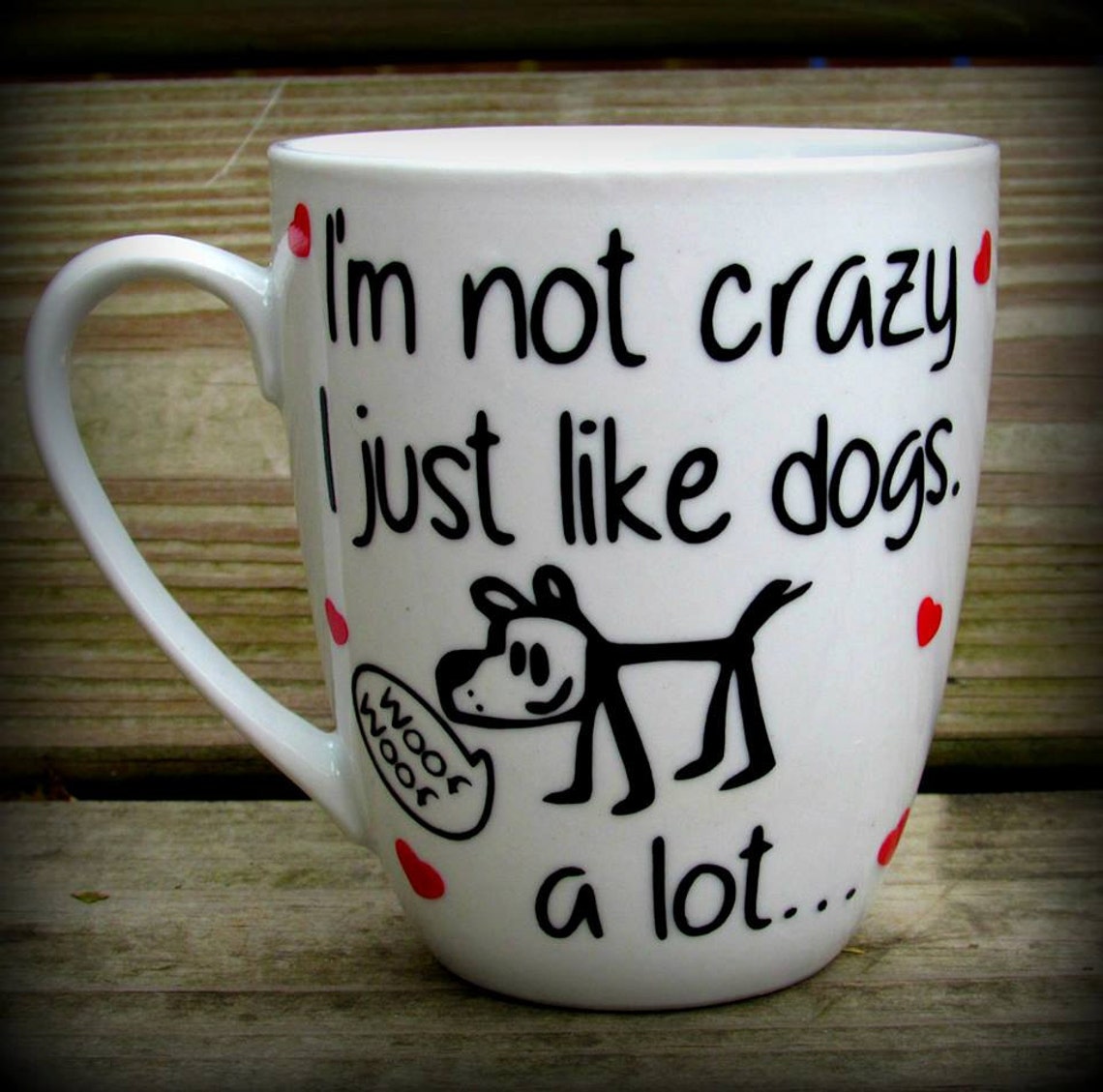 Handmade Dog lover gift Crazy dog lover Crazy dog lady I | Etsy