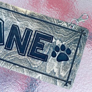 Pet Sign, Pet Name Kennel Sign, Sign for Pets, New Pet Owner, Animal ...