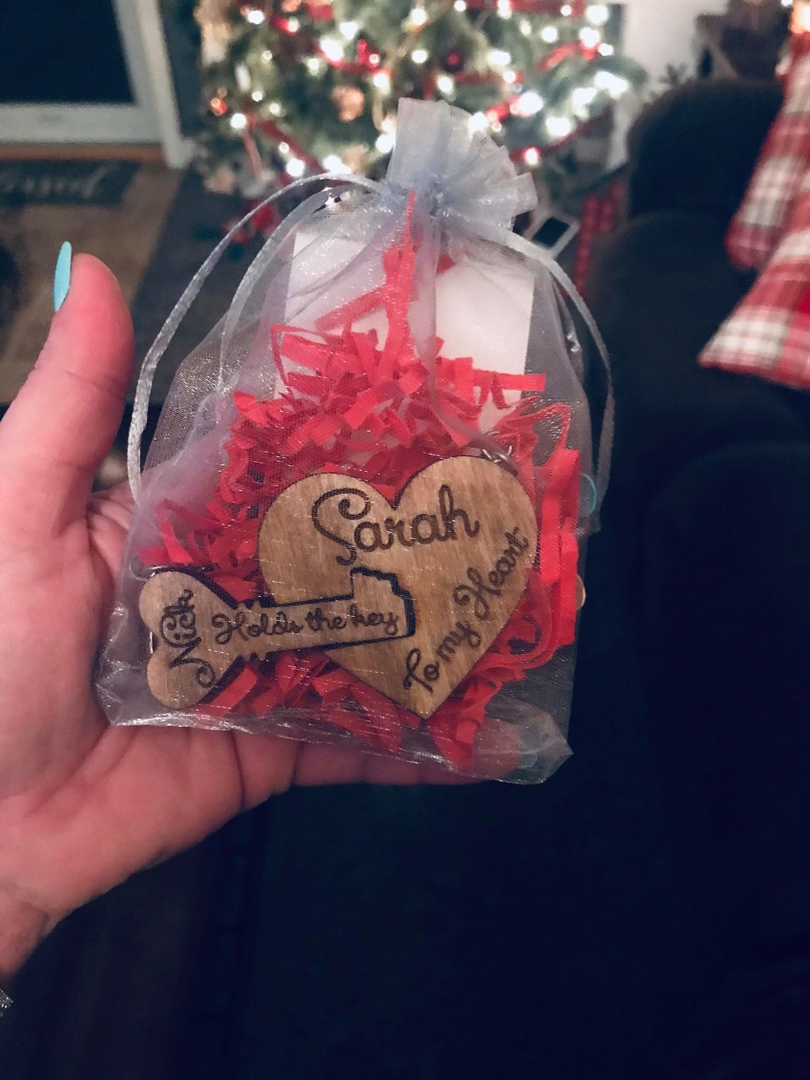 Key to My Heart Keychain Valentines Day Gift Gifts for - Etsy