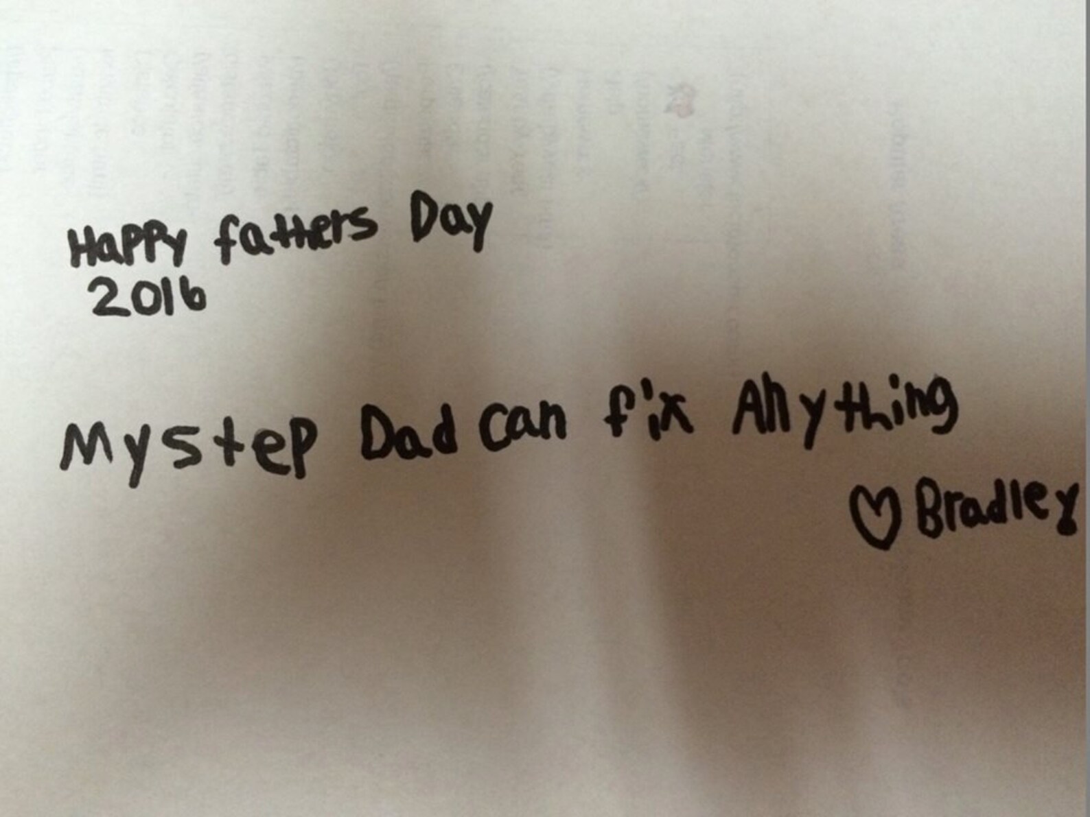 Child's Handwriting Gift Fathers Day Fathers Day Gift - Etsy