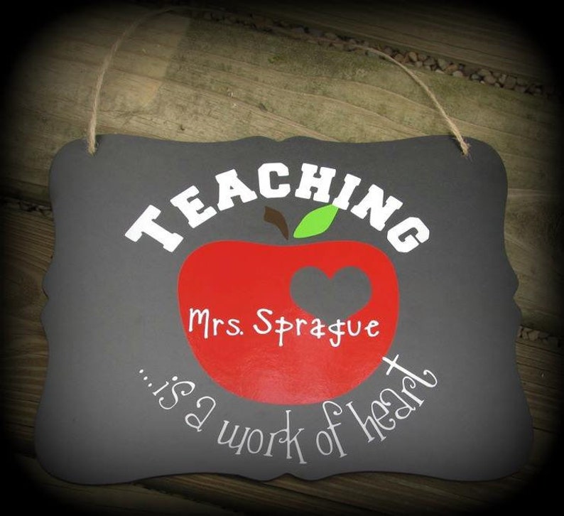 Teacher Sign Teacher Appreciation Gift Teacher Door Sign - Etsy
