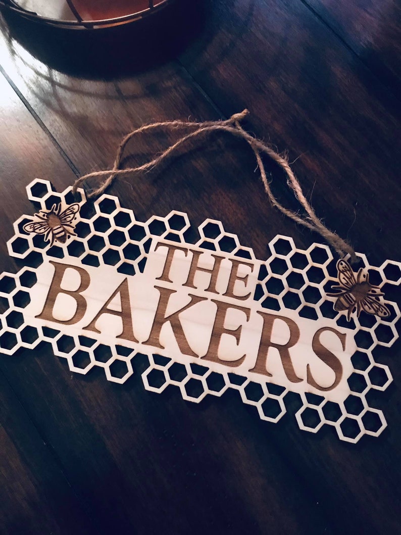 Wooden Sign Front Door Sign Bumble Bee Sign Bumble Bee | Etsy