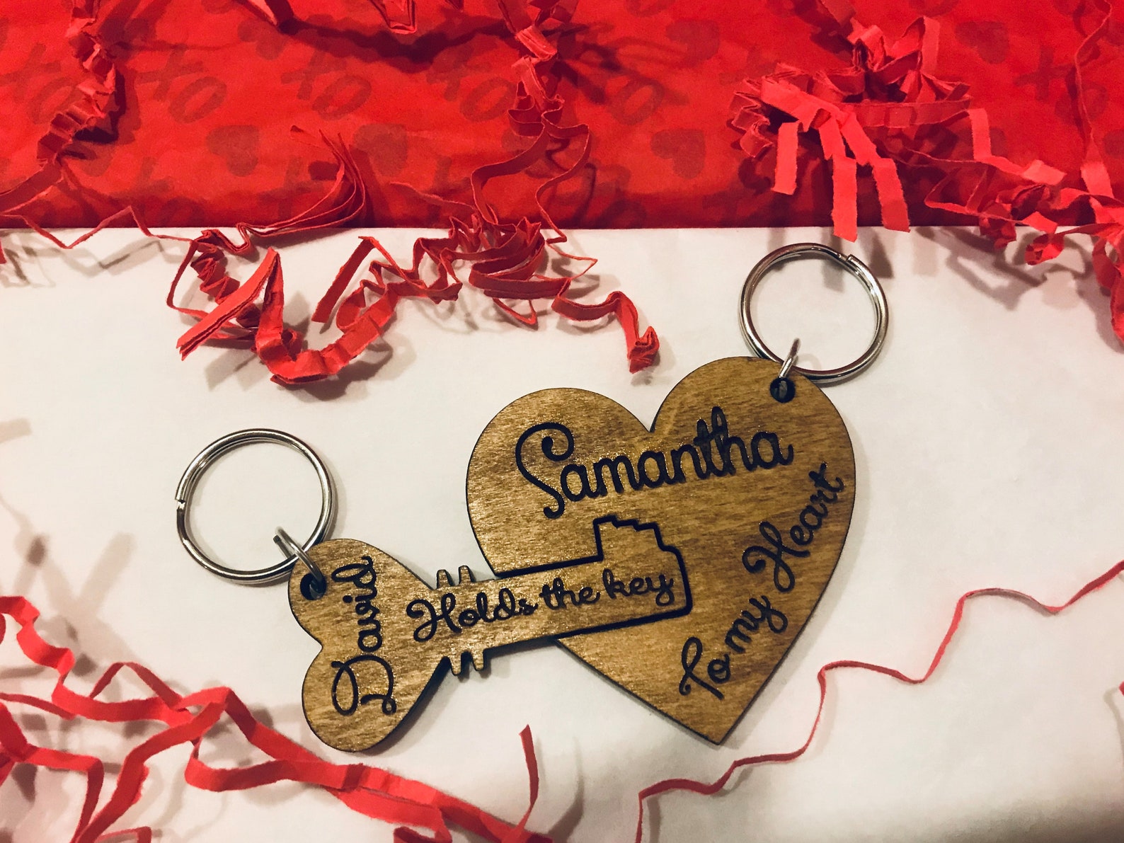 Key to My Heart Keychain Valentines Day Gift Gifts for - Etsy