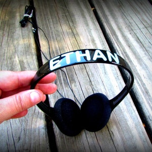Personalized Decal, Personalized Decal for Headphones, Personalized ...