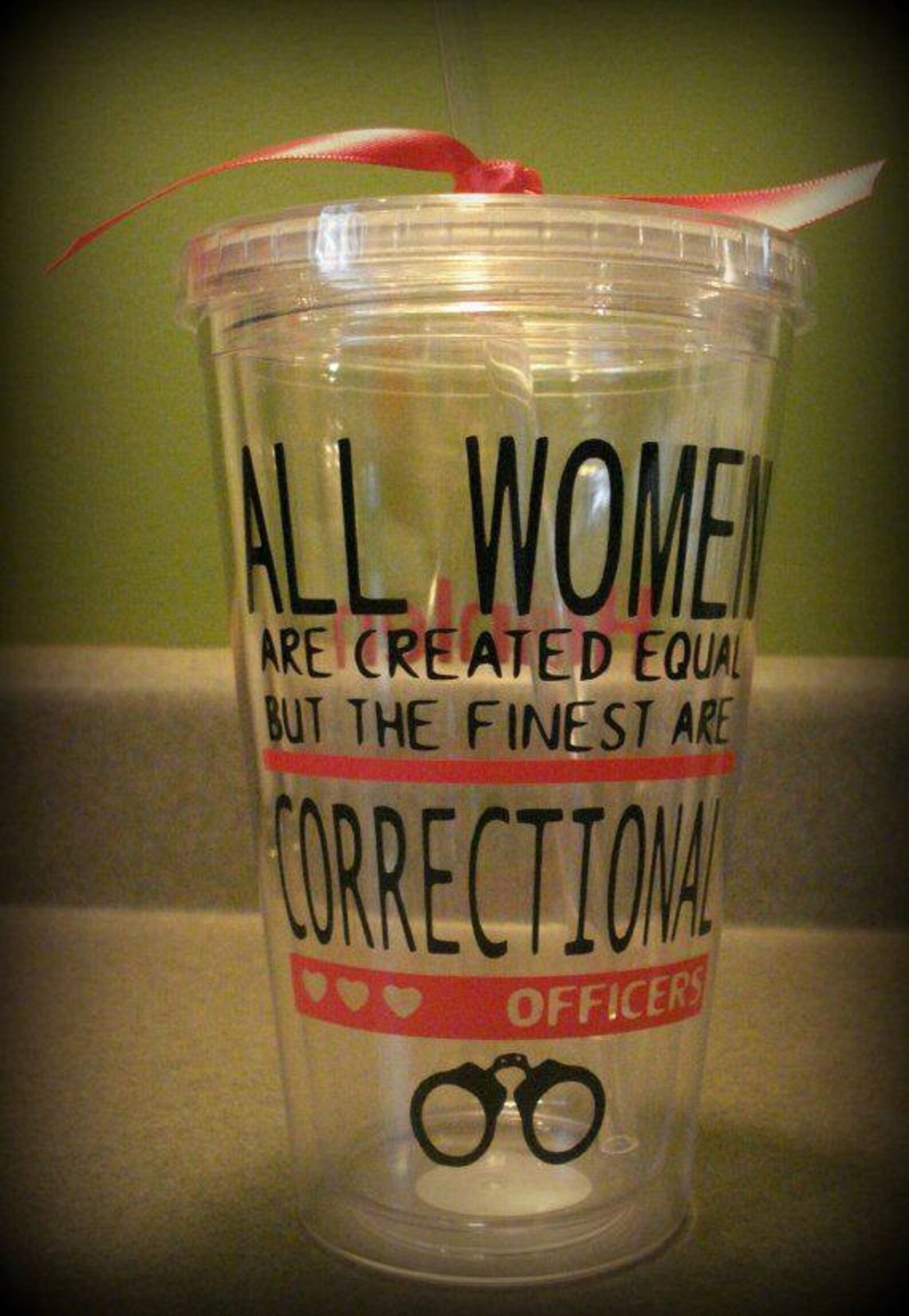 Personalized Corrections Cup Correctional Officer Gift | Etsy