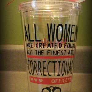 Personalized Corrections Cup Correctional Officer Gift | Etsy