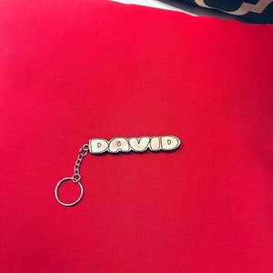 Personalize Key Chain, Name Key Chain, Name Key Ring, Gifts for Her ...