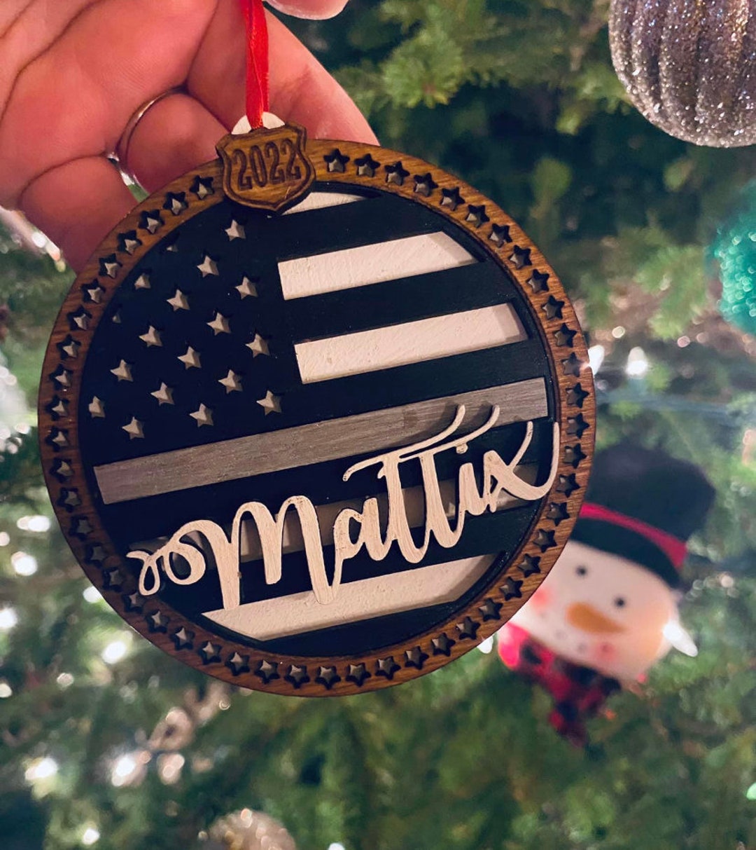 Corrections Officer Gift, Correctional Gift, Christmas Ornament - Etsy