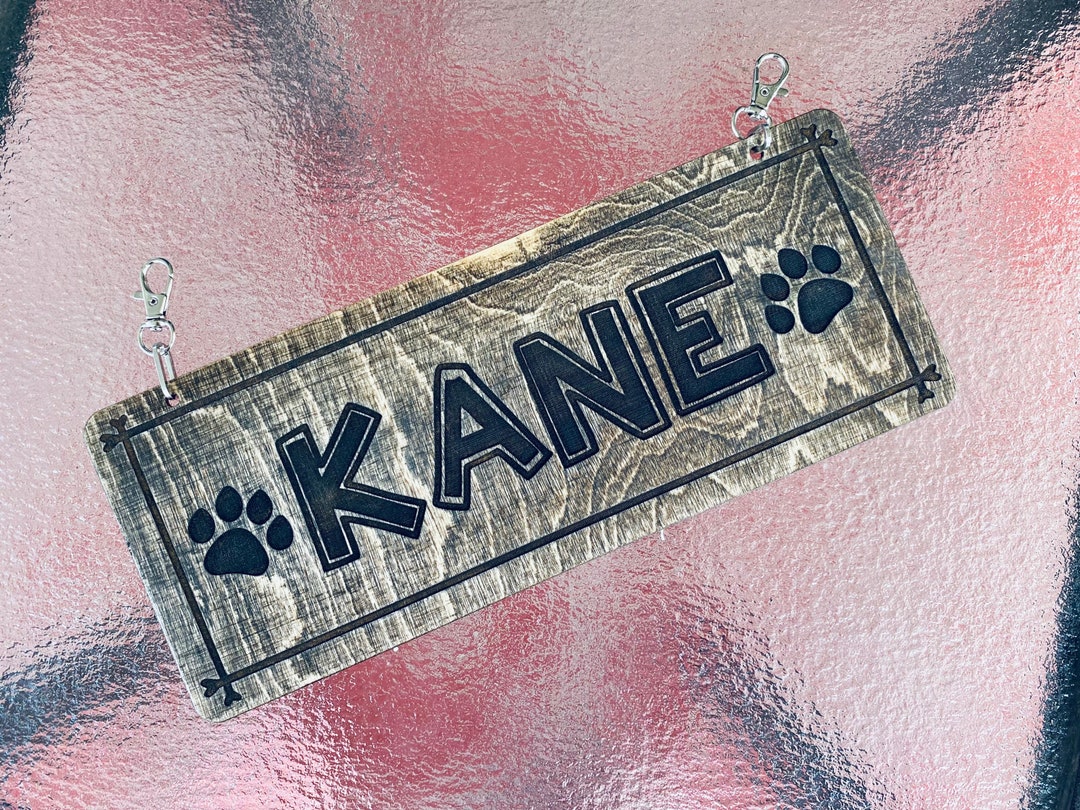 Pet Sign, Pet Name Kennel Sign, Sign for Pets, New Pet Owner, Animal ...