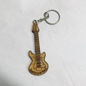 Guitar Key Chain, Keychains, Key Chains, Personalized Key Chains, Key ...