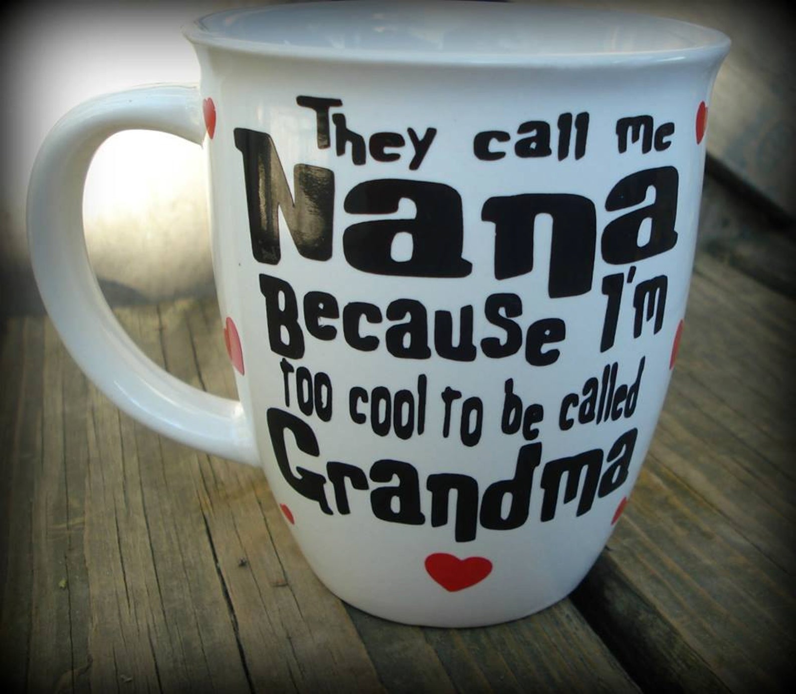 Personalized Grandma Cup Nana Coffee Mug Mamaw Cup Etsy