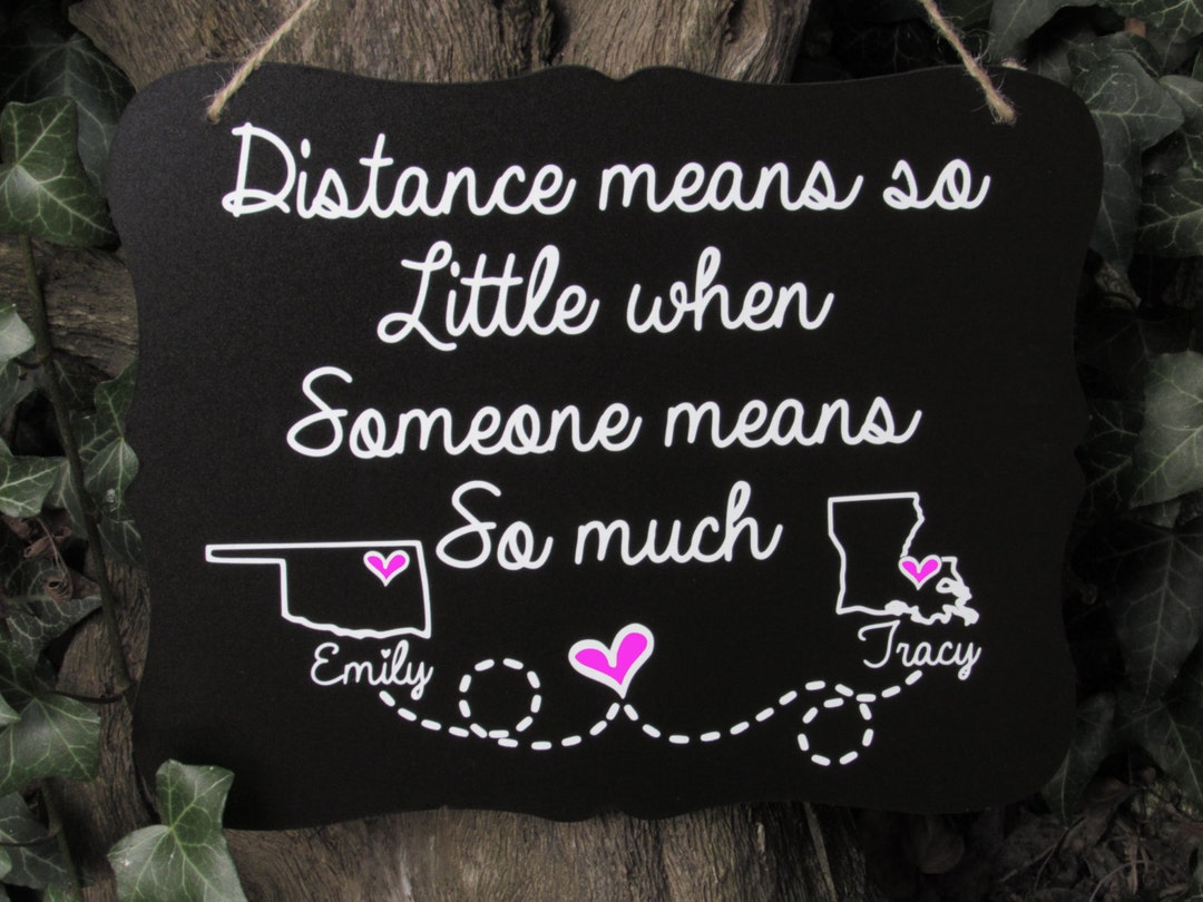 Best Friend, Best Friend Gift, Long Distance Relationship, Long ...