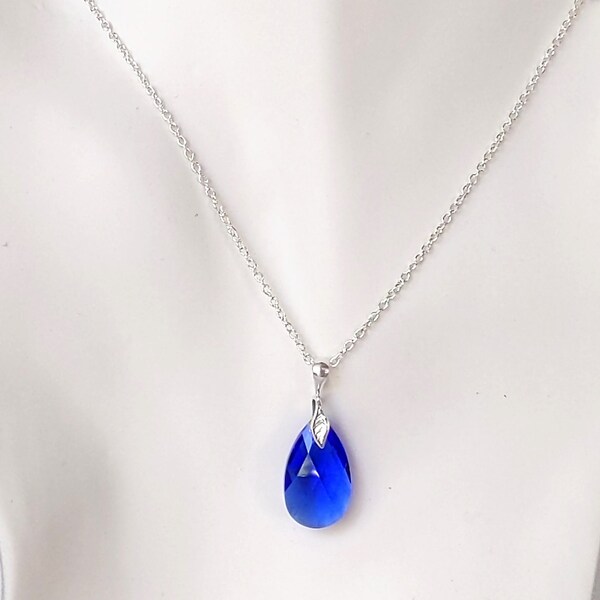 Teardrop Necklace - Etsy
