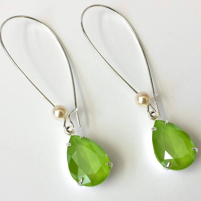 Lime Green Jewelry - Etsy