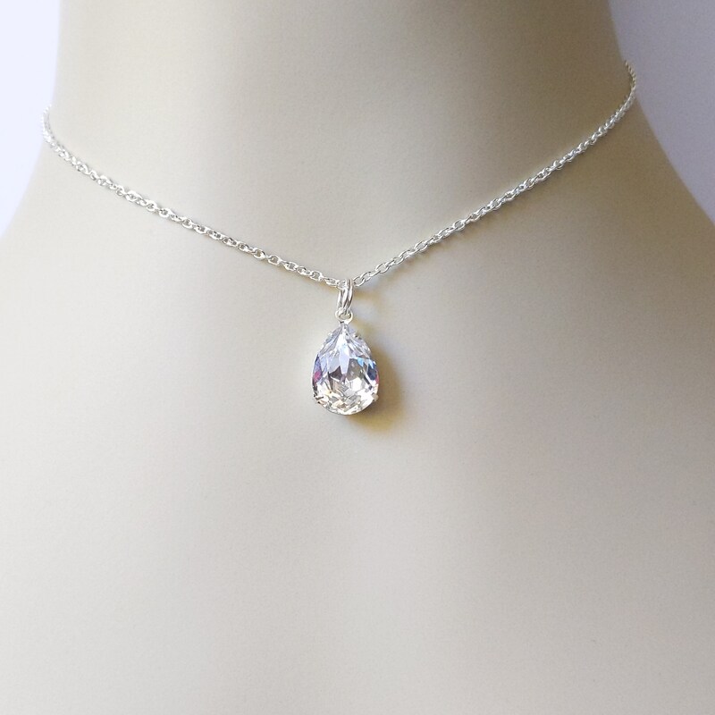 Real Crystal Necklace - Etsy