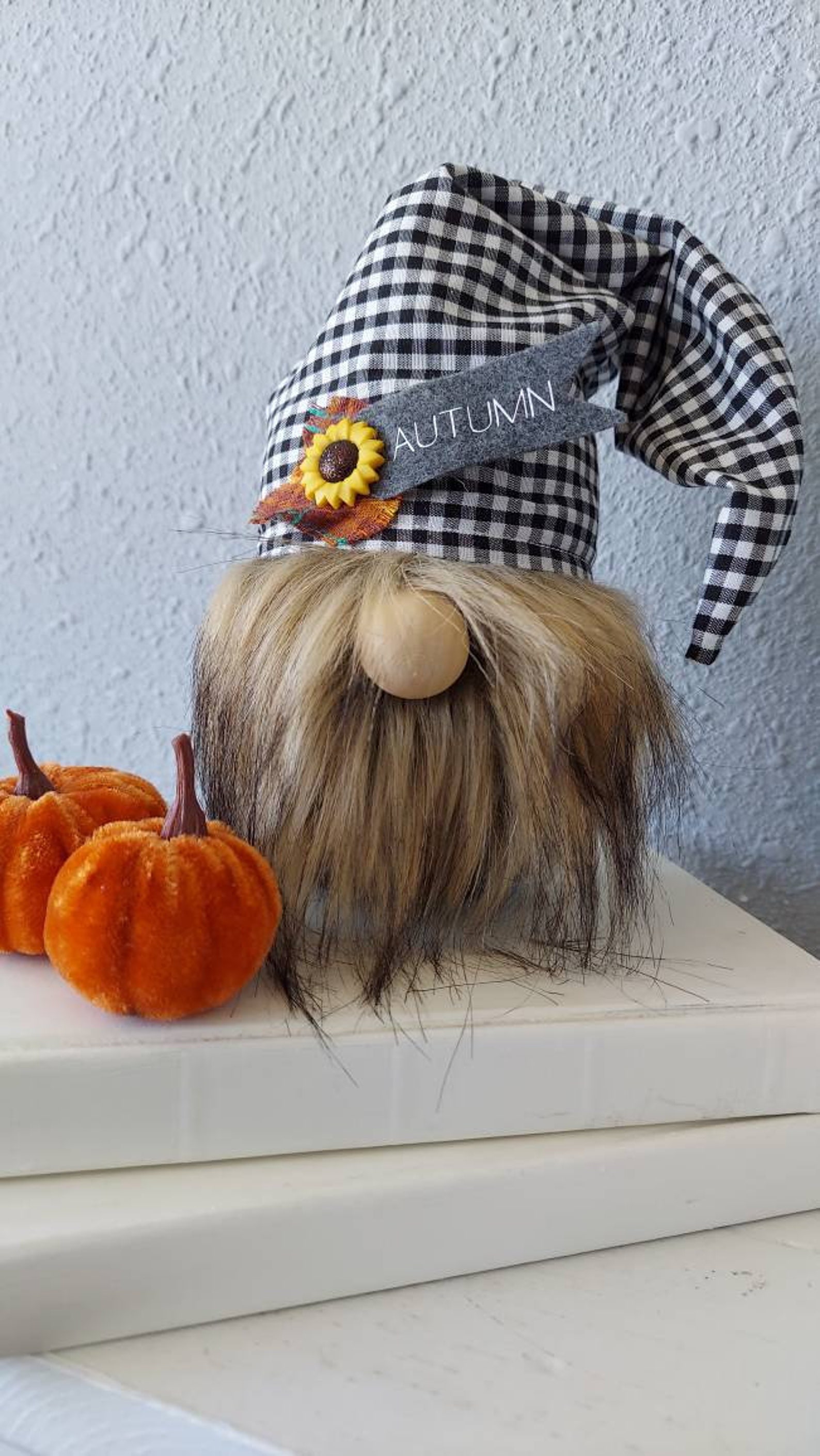 Sunflower Gnome Autumn Gnome Fall Gnome Farmhouse | Etsy