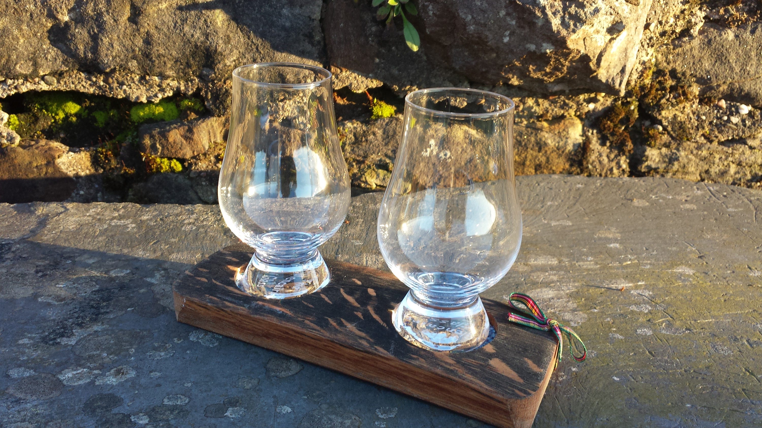 Whisky Barrel Whisky Tasting Tray-glencairn Glass Flight Tray - Whiskey ...