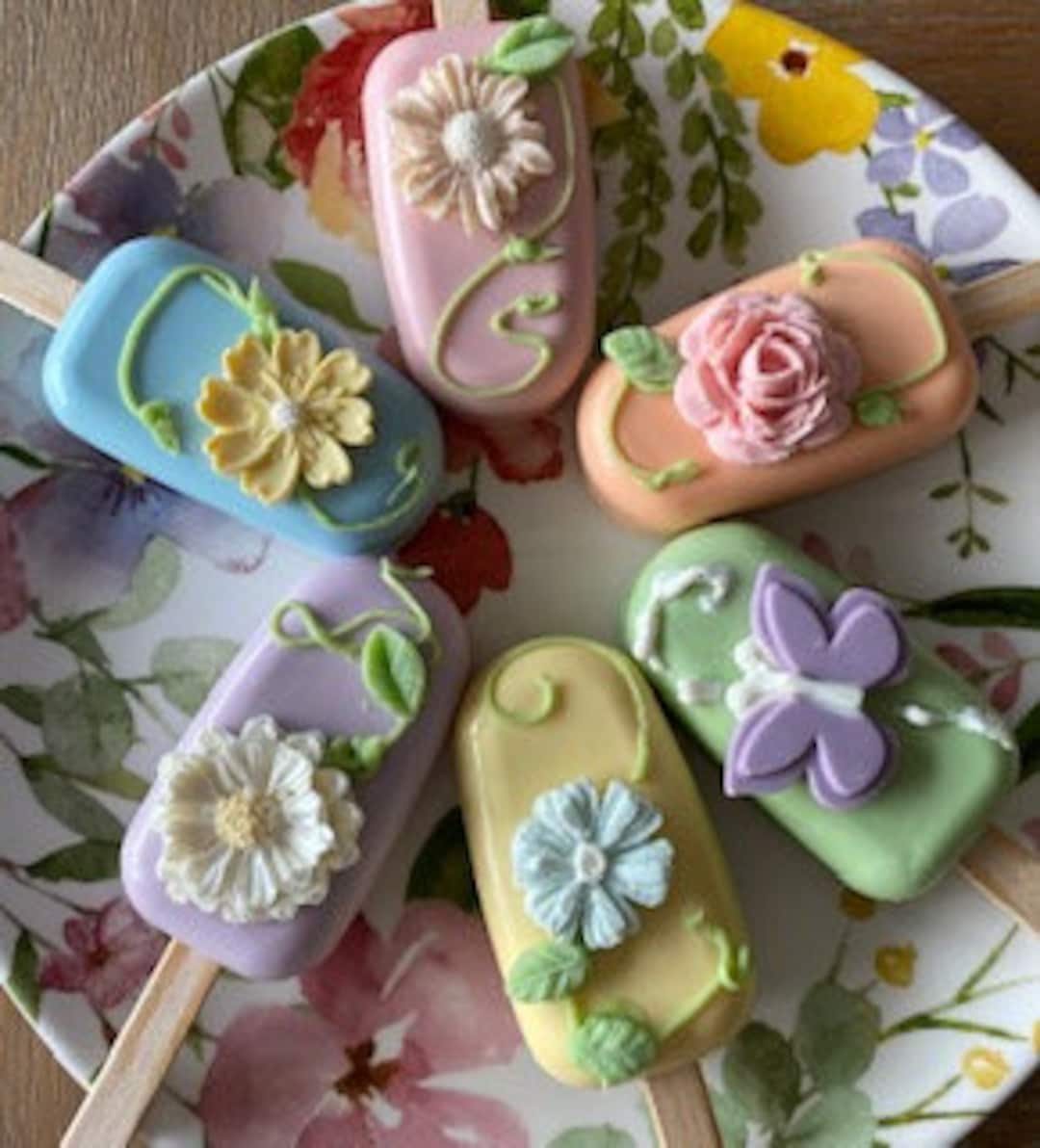 Spring/cakesicles/party/tea Party/chocolate/decorated Dessert/red ...