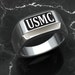 USMC Marine Corps Ring - Etsy