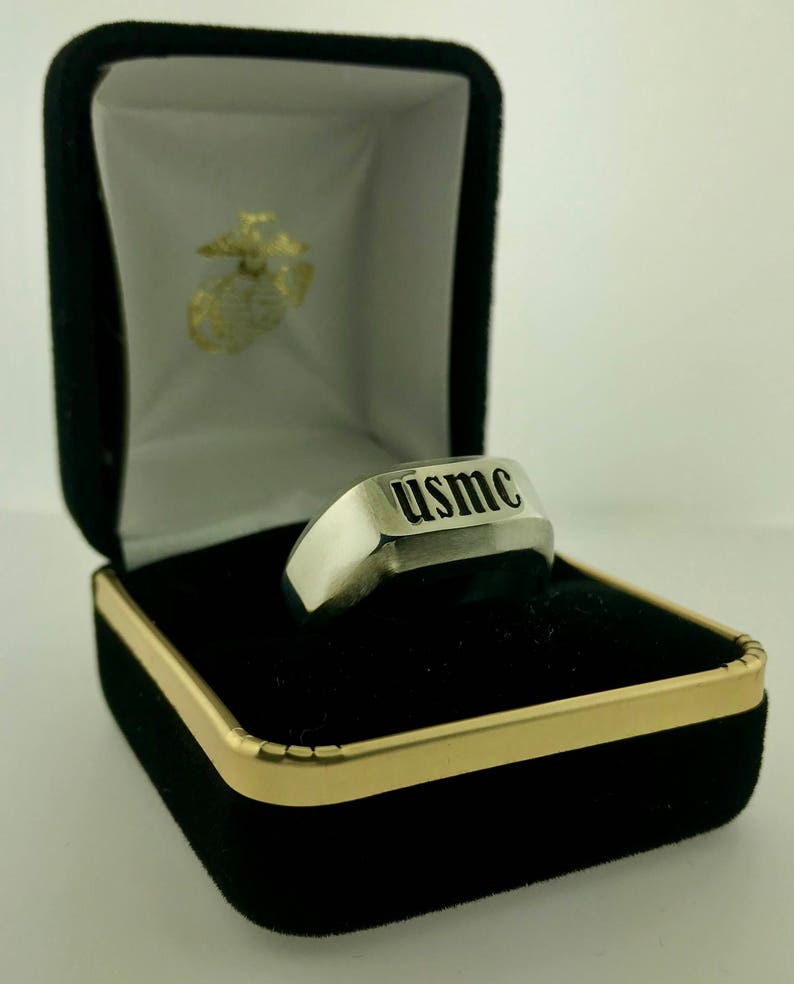 USMC Marine Corps Ring | Etsy